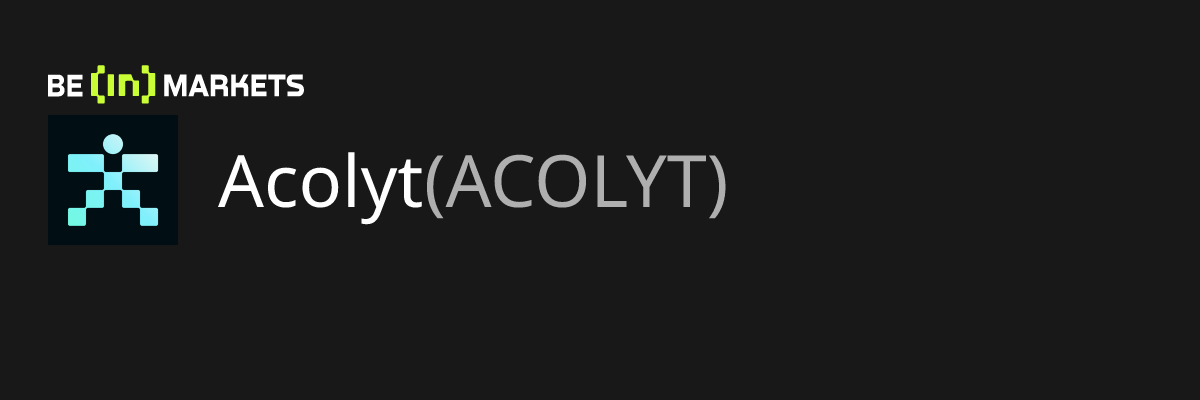 Acolyte by Virtuals (ACOLYT) 価格, 時価総額, 図表およびファンダメンタルズ情報 - BeInCrypto Japan