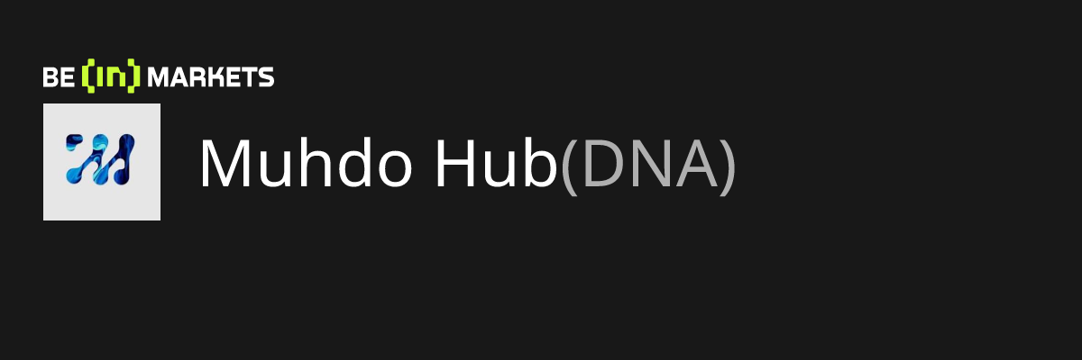Muhdo Hub (DNA) 価格, 時価総額, 図表およびファンダメンタルズ情報 - BeInCrypto Japan
